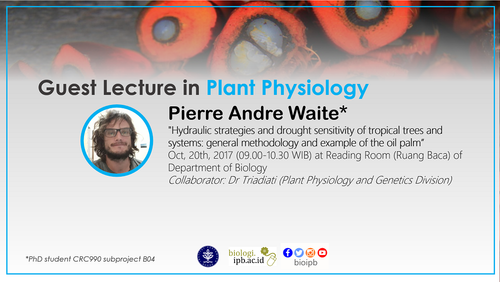 Pengumuman - Departemen Biologi FMIPA IPB